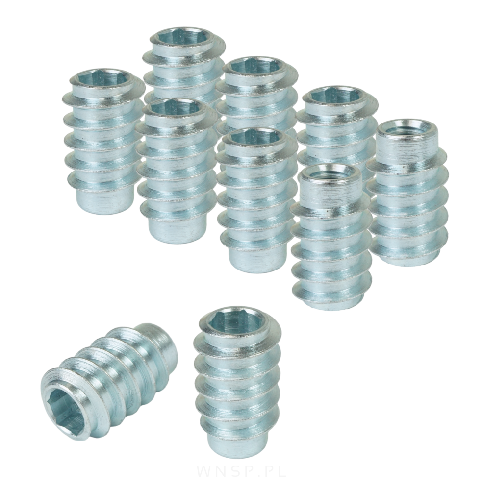 Mufa M8 X 25 mm, wkręcana na imbus